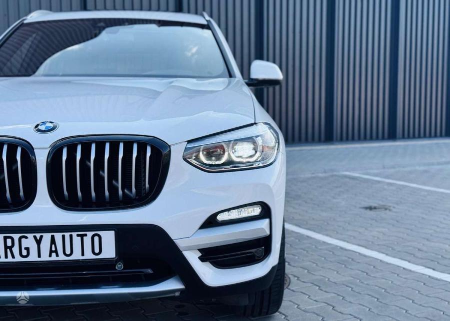 White BMW X3 2018 in Kaunas, with an engine capacity of 2.00 L and mileage of 80 thousand km for 20500 €, photo 40 on AUTOMOTO.COM.LV