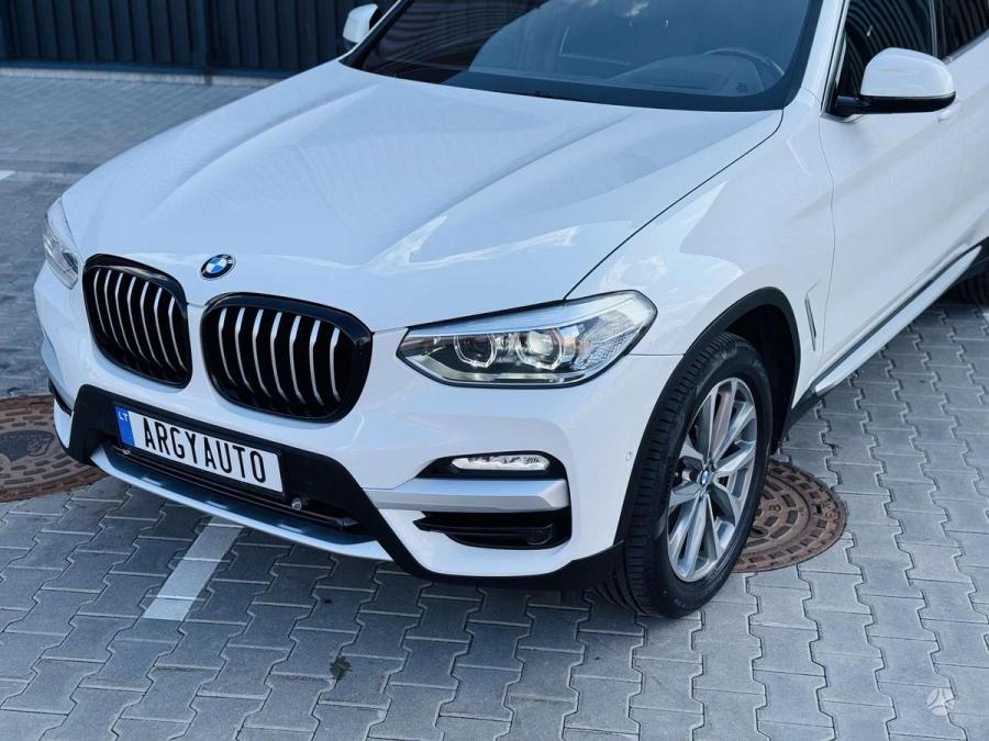 White BMW X3 2018 in Kaunas, with an engine capacity of 2.00 L and mileage of 80 thousand km for 20500 €, photo 45 on AUTOMOTO.COM.LV