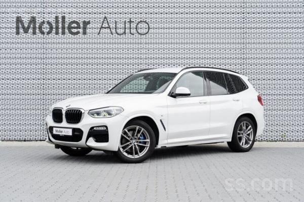 White BMW X3 2018 in Riga, with an engine capacity of 3.00 L and mileage of 133 thousand km for 24400 €, photo 1 on AUTOMOTO.COM.LV