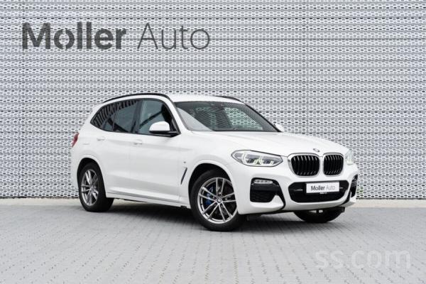 White BMW X3 2018 in Riga, with an engine capacity of 3.00 L and mileage of 133 thousand km for 24400 €, photo 2 on AUTOMOTO.COM.LV