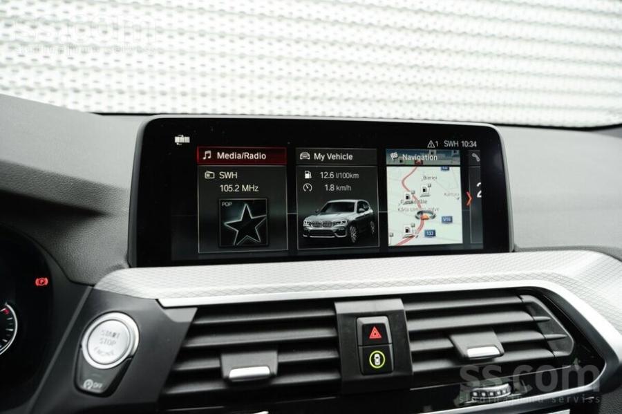 Balts BMW X3 2018 Rīga, ar dzinēja tilpumu 3.00 L un nobraukumu 133 tūkst. km par 24400 €, foto 17 vietnē AUTOMOTO.COM.LV