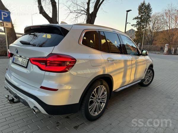 Balts BMW X3 2018 Daugavpils, ar dzinēja tilpumu 2.00 L un nobraukumu 186 tūkst. km par 25950 €, foto 8 vietnē AUTOMOTO.COM.LV