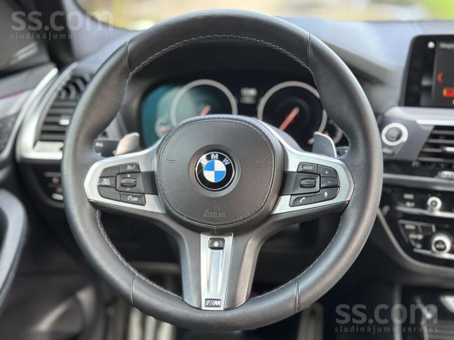 Balts BMW X3 2018 Rīga, ar dzinēja tilpumu 3.00 L un nobraukumu 99 tūkst. km par 28000 €, foto 7 vietnē AUTOMOTO.COM.LV