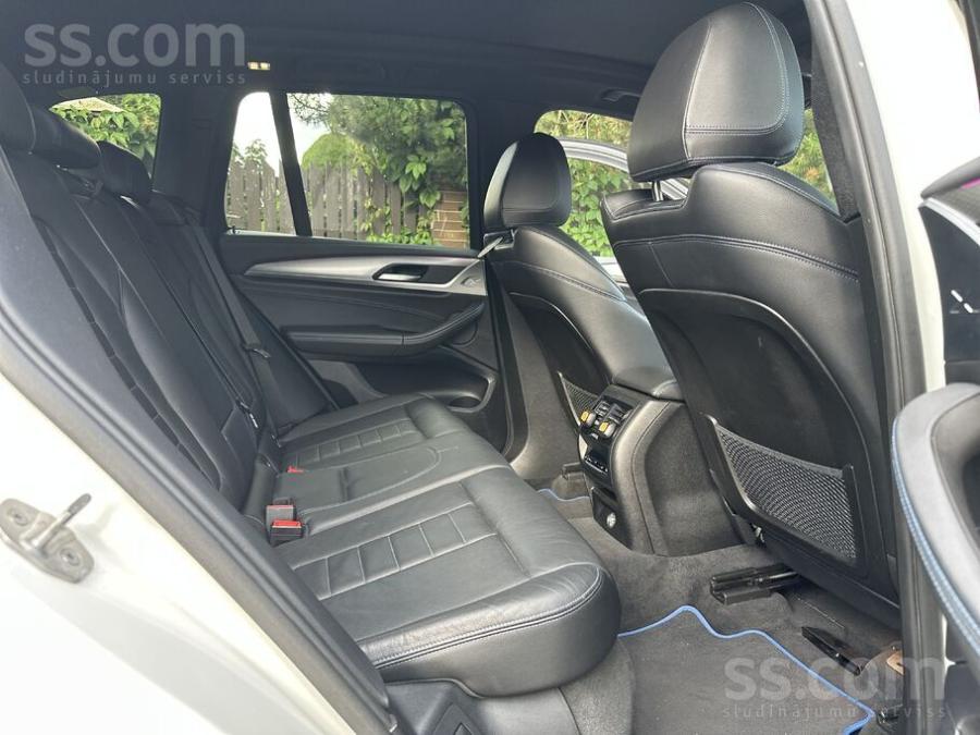 Balts BMW X3 2018 Rīga, ar dzinēja tilpumu 3.00 L un nobraukumu 99 tūkst. km par 28000 €, foto 13 vietnē AUTOMOTO.COM.LV
