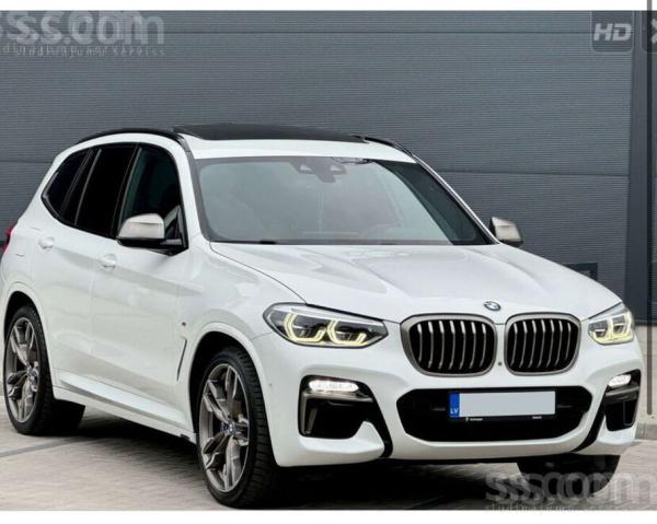 White BMW X3 2018 in Riga, with an engine capacity of 3.00 L and mileage of 990 thousand km for 33000 €, photo 1 on AUTOMOTO.COM.LV