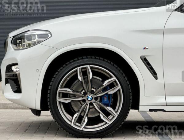 White BMW X3 2018 in Riga, with an engine capacity of 3.00 L and mileage of 990 thousand km for 33000 €, photo 3 on AUTOMOTO.COM.LV