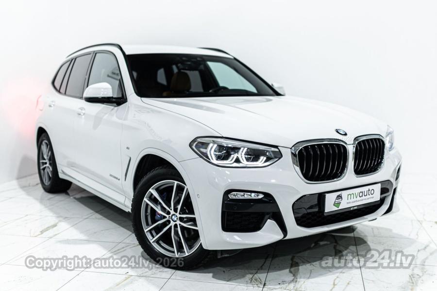 White BMW X3 2018 in Tallinn, with an engine capacity of 3.00 L and mileage of 158 thousand km for 24990 €, photo 6 on AUTOMOTO.COM.LV