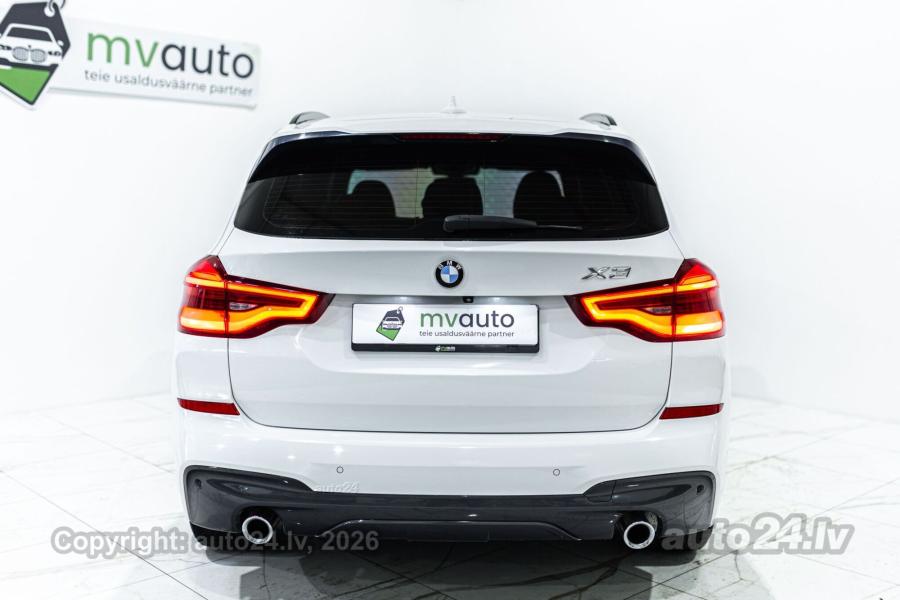 White BMW X3 2018 in Tallinn, with an engine capacity of 3.00 L and mileage of 158 thousand km for 24990 €, photo 8 on AUTOMOTO.COM.LV