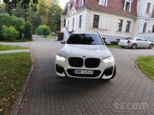 White BMW X3 2019 in Daugavpils, with an engine capacity of 2.00 L and mileage of 140 thousand km for 30800 €, photo 1 on AUTOMOTO.COM.LV
