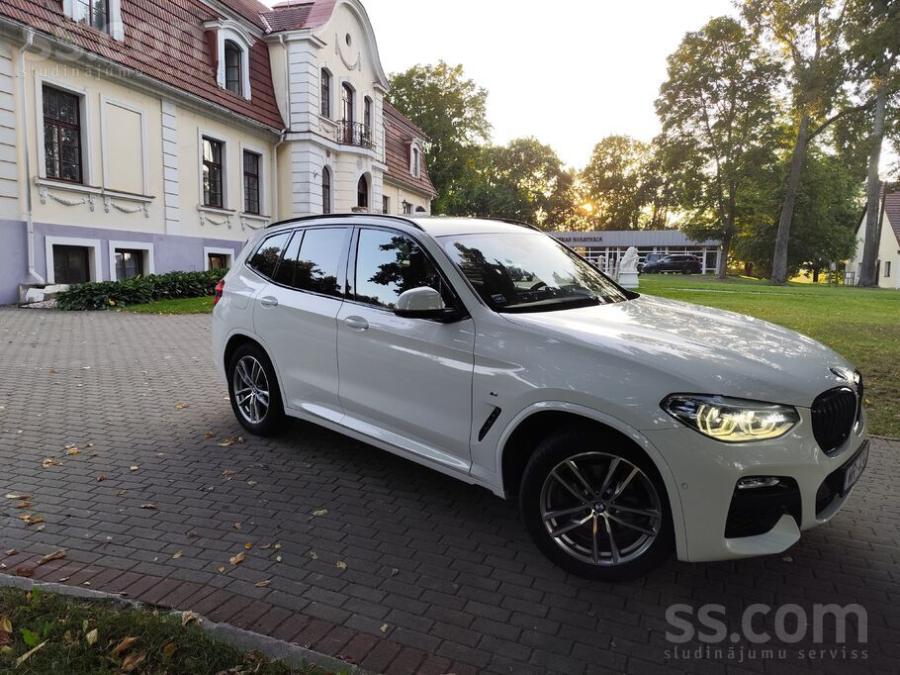 White BMW X3 2019 in Daugavpils, with an engine capacity of 2.00 L and mileage of 140 thousand km for 30800 €, photo 2 on AUTOMOTO.COM.LV