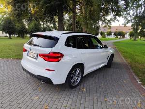 White BMW X3 2019 in Daugavpils, with an engine capacity of 2.00 L and mileage of 140 thousand km for 30800 €, photo 3 on AUTOMOTO.COM.LV