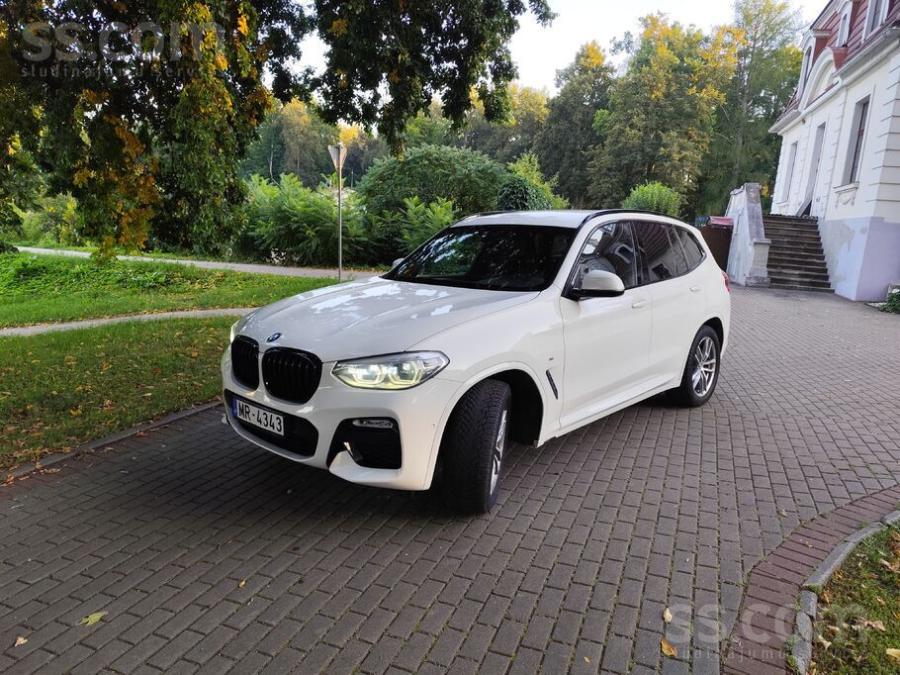 White BMW X3 2019 in Daugavpils, with an engine capacity of 2.00 L and mileage of 140 thousand km for 30800 €, photo 9 on AUTOMOTO.COM.LV