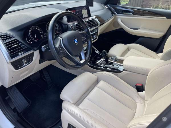 Balts BMW X3 2019 Druskininkai, ar dzinēja tilpumu 2.00 L un nobraukumu 57 tūkst. km par 26490 €, foto 11 vietnē AUTOMOTO.COM.LV