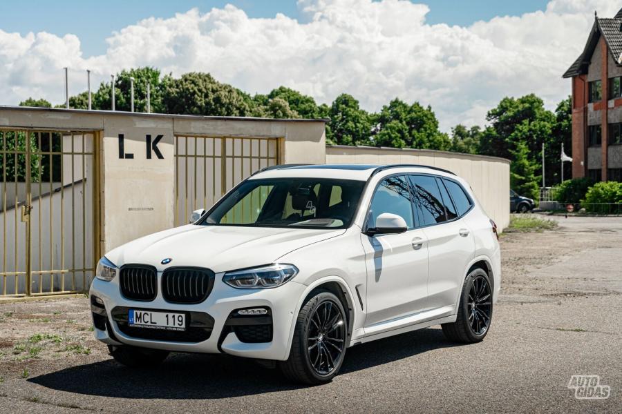White BMW X3 2019 in Klaipeda, with an engine capacity of 2.00 L and mileage of 98 thousand km for 23500 €, photo 1 on AUTOMOTO.COM.LV