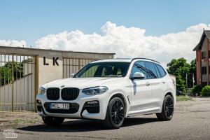 White BMW X3 2019 in Klaipeda, with an engine capacity of 2.00 L and mileage of 98 thousand km for 23500 €, photo 29 on AUTOMOTO.COM.LV