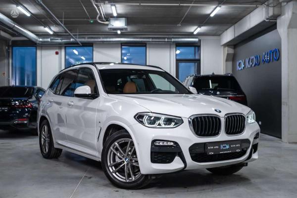 Balts BMW X3 2019 Kauņa, ar dzinēja tilpumu 2.00 L un nobraukumu 157 tūkst. km par 26950 €, foto 1 vietnē AUTOMOTO.COM.LV