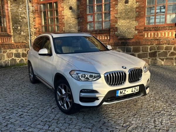 White BMW X3 2019 in Riga, with an engine capacity of 2.00 L and mileage of 61 thousand km for 30700 €, photo 7 on AUTOMOTO.COM.LV