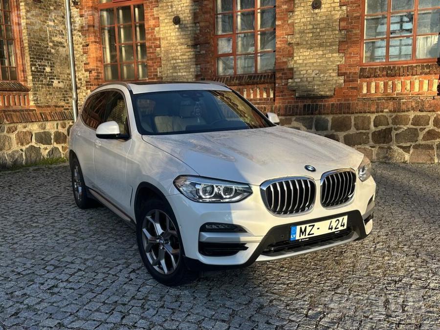 Balts BMW X3 2019 Rīga, ar dzinēja tilpumu 2.00 L un nobraukumu 61 tūkst. km par 30700 €, foto 7 vietnē AUTOMOTO.COM.LV