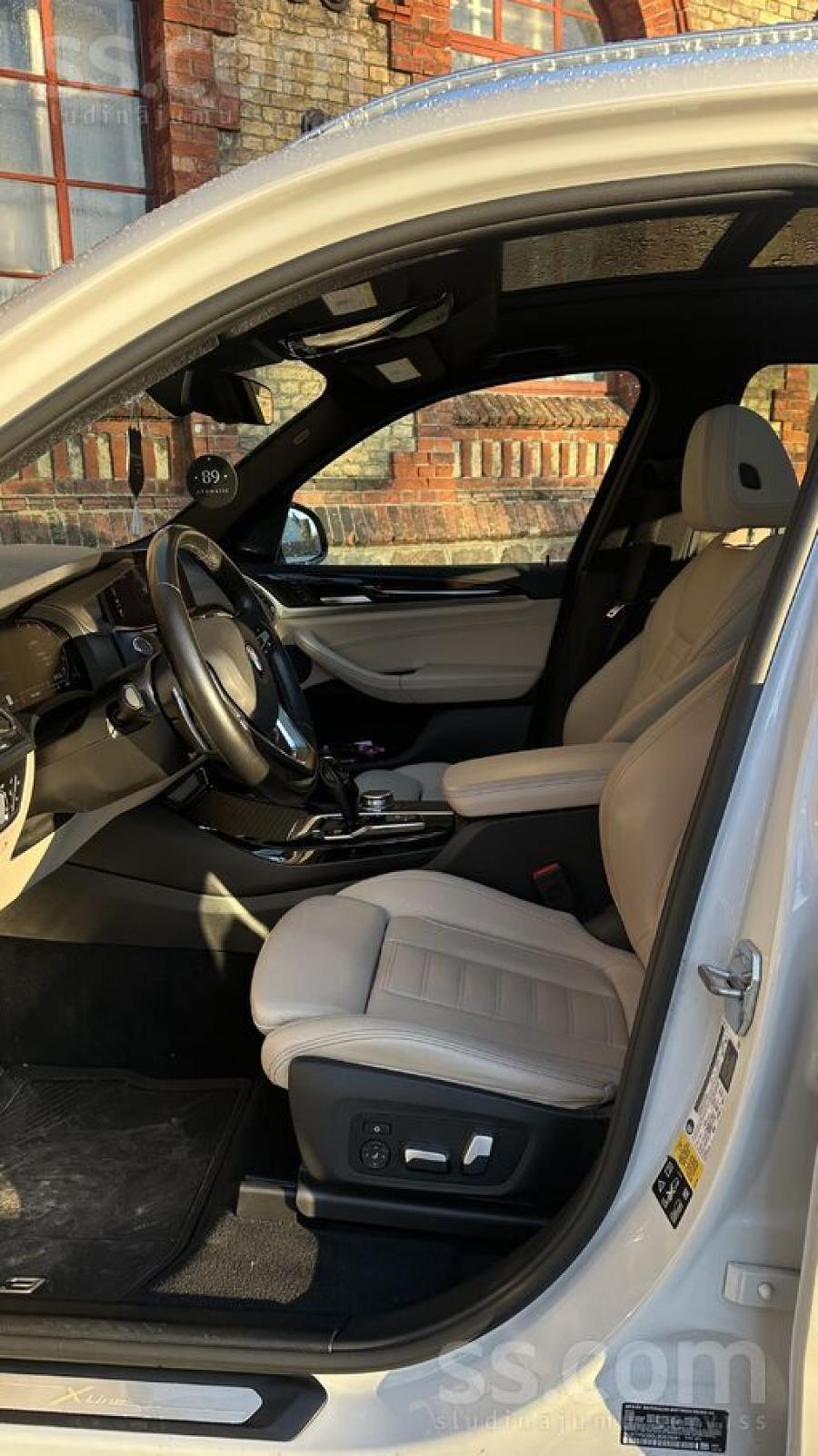 Balts BMW X3 2019 Rīga, ar dzinēja tilpumu 2.00 L un nobraukumu 61 tūkst. km par 30700 €, foto 10 vietnē AUTOMOTO.COM.LV