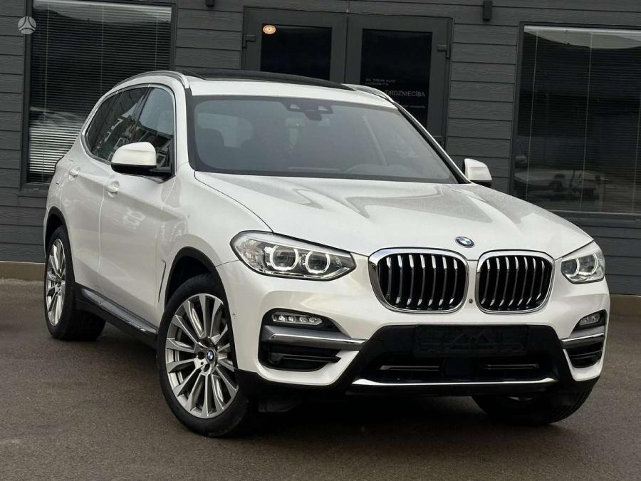 Balts BMW X3 2019 Šauļi, ar dzinēja tilpumu 2.00 L un nobraukumu 170 tūkst. km par 23990 €, foto 1 vietnē AUTOMOTO.COM.LV