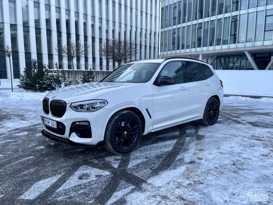 Balts BMW X3 2019 Viļņa, ar dzinēja tilpumu 3.00 L un nobraukumu 112 tūkst. km par 30100 €, foto 1 vietnē AUTOMOTO.COM.LV