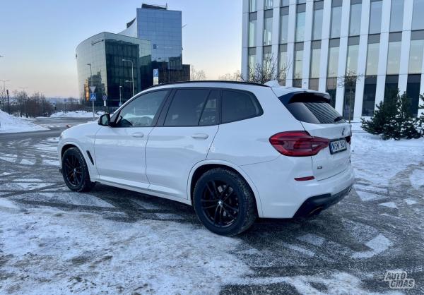 White BMW X3 2019 in Vilnius, with an engine capacity of 3.00 L and mileage of 112 thousand km for 30100 €, photo 3 on AUTOMOTO.COM.LV
