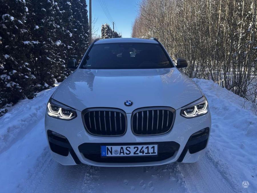 Balts BMW X3 2019 Panevēža, ar dzinēja tilpumu 2.99 L un nobraukumu 163 tūkst. km par 30000 €, foto 1 vietnē AUTOMOTO.COM.LV