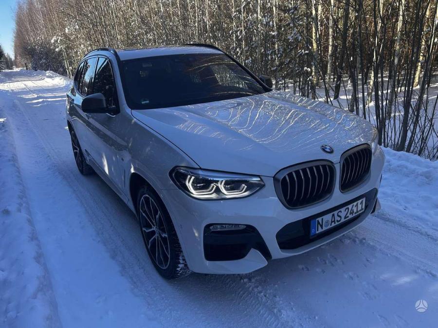 White BMW X3 2019 in Panevezys, with an engine capacity of 2.99 L and mileage of 163 thousand km for 28500 €, photo 2 on AUTOMOTO.COM.LV