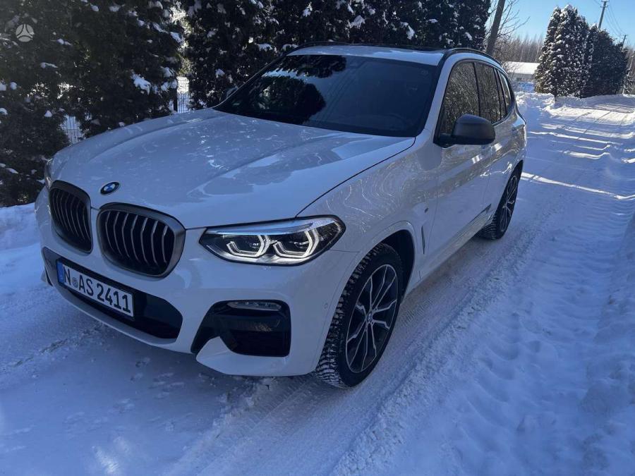 White BMW X3 2019 in Panevezys, with an engine capacity of 2.99 L and mileage of 163 thousand km for 28500 €, photo 3 on AUTOMOTO.COM.LV