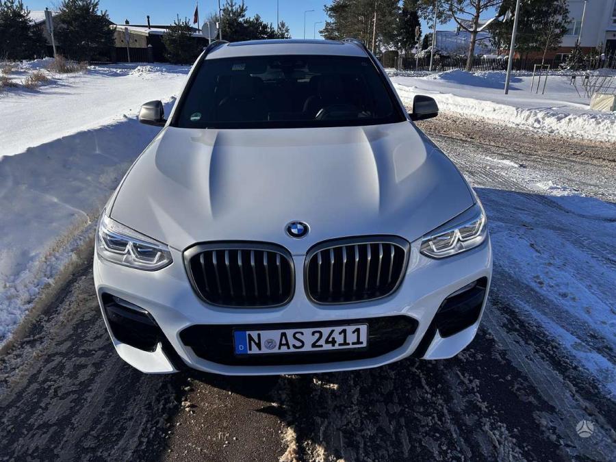 White BMW X3 2019 in Panevezys, with an engine capacity of 2.99 L and mileage of 163 thousand km for 28500 €, photo 19 on AUTOMOTO.COM.LV