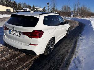 White BMW X3 2019 in Panevezys, with an engine capacity of 2.99 L and mileage of 163 thousand km for 28500 €, photo 21 on AUTOMOTO.COM.LV