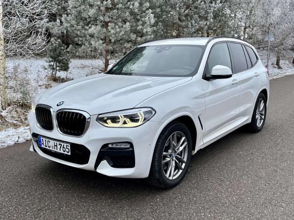 White BMW X3 2019 in Vilnius, with an engine capacity of 2.99 L and mileage of 185 thousand km for 26900 €, photo 1 on AUTOMOTO.COM.LV