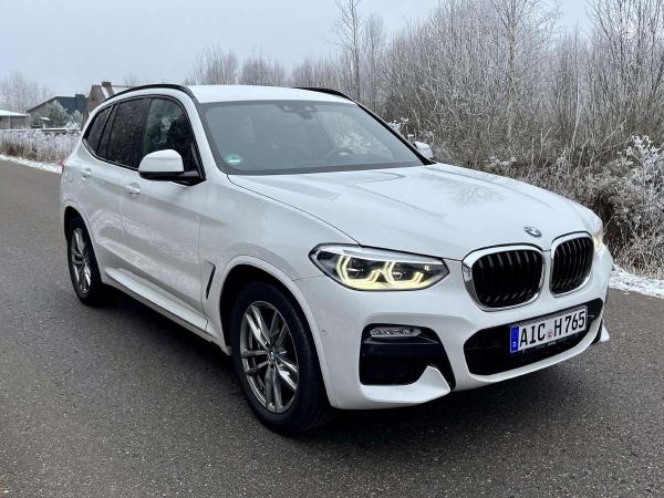 White BMW X3 2019 in Vilnius, with an engine capacity of 2.99 L and mileage of 185 thousand km for 26900 €, photo 3 on AUTOMOTO.COM.LV