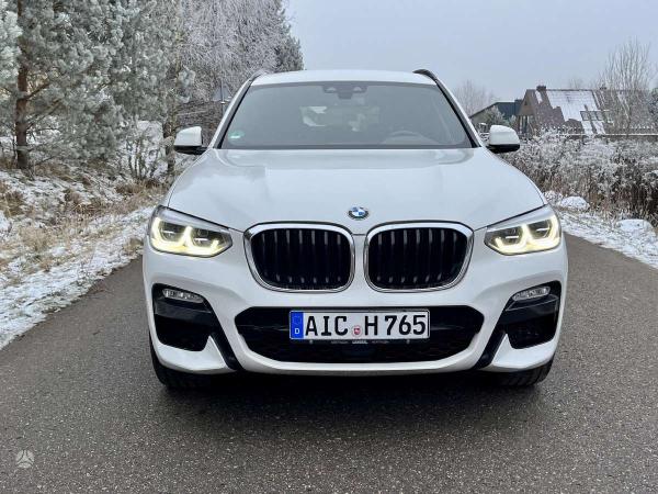 White BMW X3 2019 in Vilnius, with an engine capacity of 2.99 L and mileage of 185 thousand km for 26900 €, photo 7 on AUTOMOTO.COM.LV