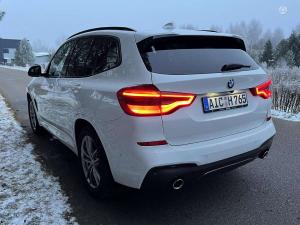 White BMW X3 2019 in Vilnius, with an engine capacity of 2.99 L and mileage of 185 thousand km for 26900 €, photo 8 on AUTOMOTO.COM.LV