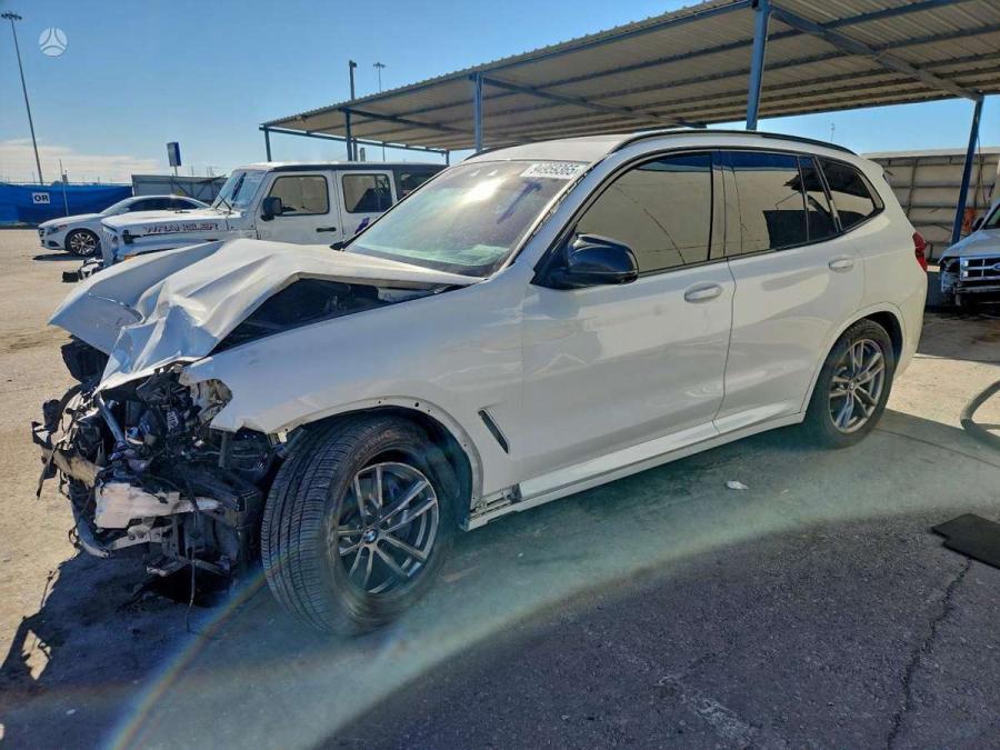 White BMW X3 2019 in Kaunas, with an engine capacity of 3.00 L and mileage of 80 thousand km for 14500 €, photo 5 on AUTOMOTO.COM.LV