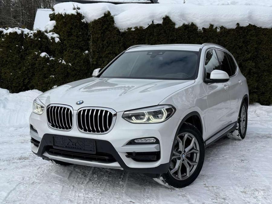 White BMW X3 2019 in Jonava, with an engine capacity of 2.00 L and mileage of 266 thousand km for 19250 €, photo 1 on AUTOMOTO.COM.LV