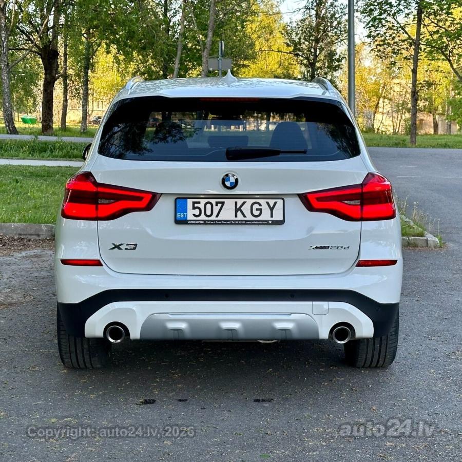 White BMW X3 2019 in Rakvere, with an engine capacity of 2.00 L and mileage of 180 thousand km for 24900 €, photo 6 on AUTOMOTO.COM.LV