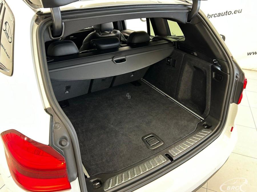 White BMW X3 2019 in Avizieniai, with an engine capacity of 3.00 L and mileage of 189 thousand km for 26900 €, photo 28 on AUTOMOTO.COM.LV