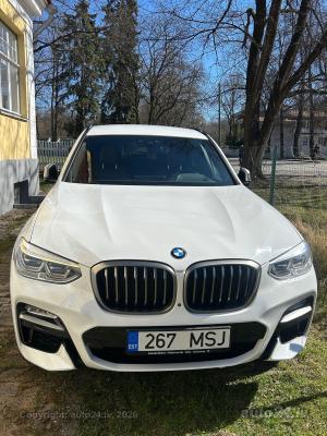 White BMW X3 2019 in Tallinn, with an engine capacity of 3.00 L and mileage of 74 thousand km for 49500 €, photo 4 on AUTOMOTO.COM.LV