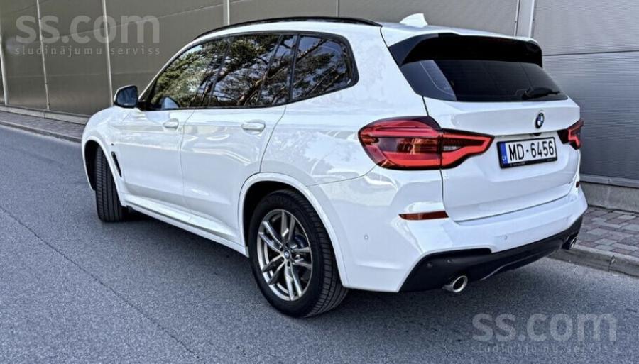 Balts BMW X3 2019 Rīga, ar dzinēja tilpumu 2.00 L un nobraukumu 85 tūkst. km par 29900 €, foto 4 vietnē AUTOMOTO.COM.LV