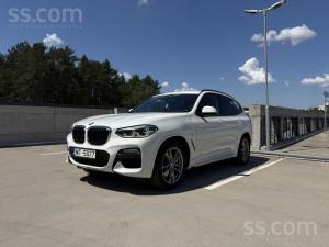 Balts BMW X3 2019 Rīga, ar dzinēja tilpumu 3.00 L un nobraukumu 112 tūkst. km par 27000 €, foto  vietnē AUTOMOTO.COM.LV