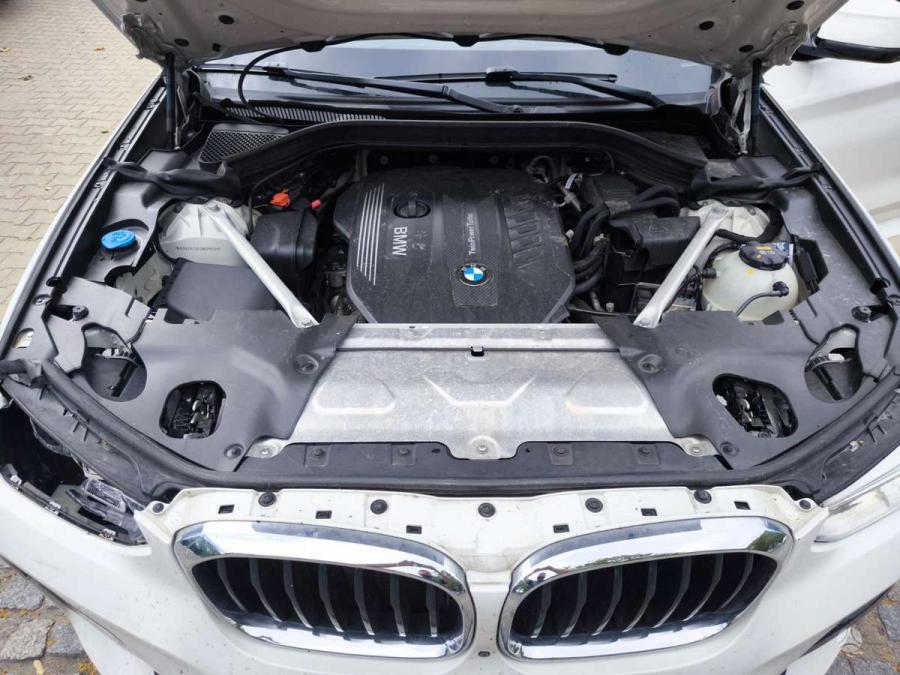 White BMW X3 2019 in Vilkaviskis, with an engine capacity of 2.99 L and mileage of 109 thousand km for 22300 €, photo 9 on AUTOMOTO.COM.LV