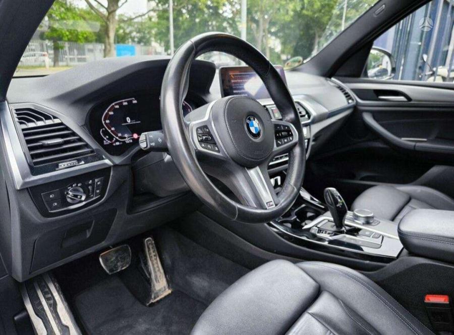 White BMW X3 2019 in Vilkaviskis, with an engine capacity of 2.99 L and mileage of 109 thousand km for 22300 €, photo 11 on AUTOMOTO.COM.LV