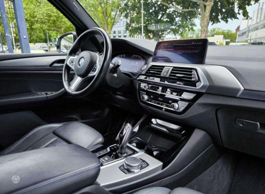 White BMW X3 2019 in Vilkaviskis, with an engine capacity of 2.99 L and mileage of 109 thousand km for 22300 €, photo 12 on AUTOMOTO.COM.LV