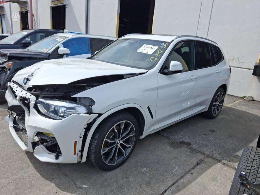 Balts BMW X3 2019 Kauņa, ar dzinēja tilpumu 2.00 L un nobraukumu 101 tūkst. km par 11500 €, foto 1 vietnē AUTOMOTO.COM.LV