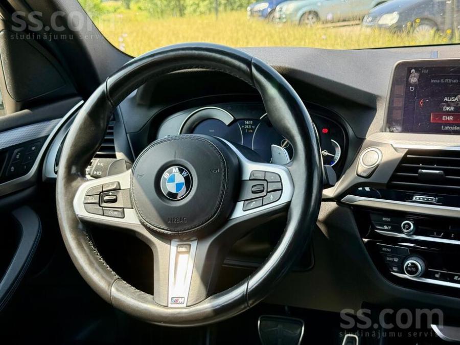 Balts BMW X3 2019 Daugavpils, ar dzinēja tilpumu 2.00 L un nobraukumu 160 tūkst. km par 27500 €, foto 13 vietnē AUTOMOTO.COM.LV