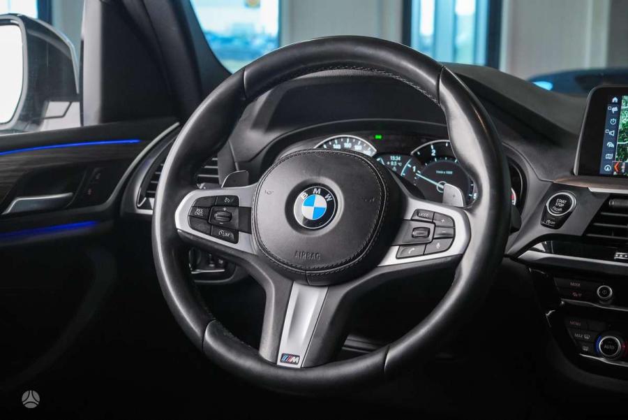 Balts BMW X3 2019 Kauņa, ar dzinēja tilpumu 2.00 L un nobraukumu 181 tūkst. km par 23950 €, foto 19 vietnē AUTOMOTO.COM.LV