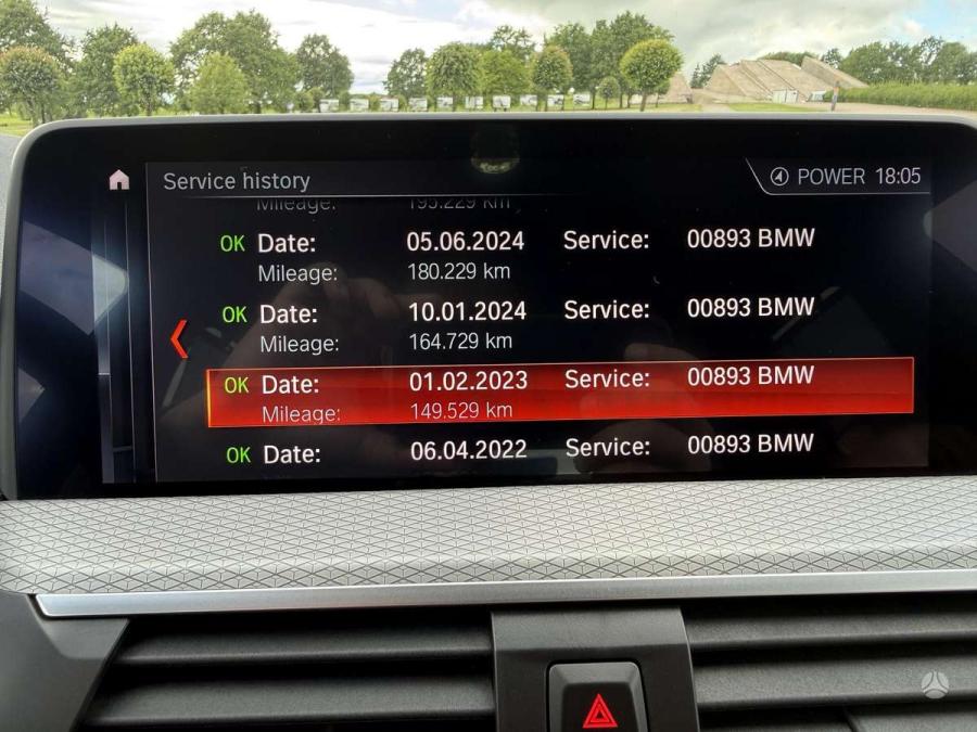 Белый БМВ Х3 2019 в Каунас, объемом двигателя 2.99 л и пробегом 227 тыс. км за 25300 €, фото 20 на AUTOMOTO.COM.LV