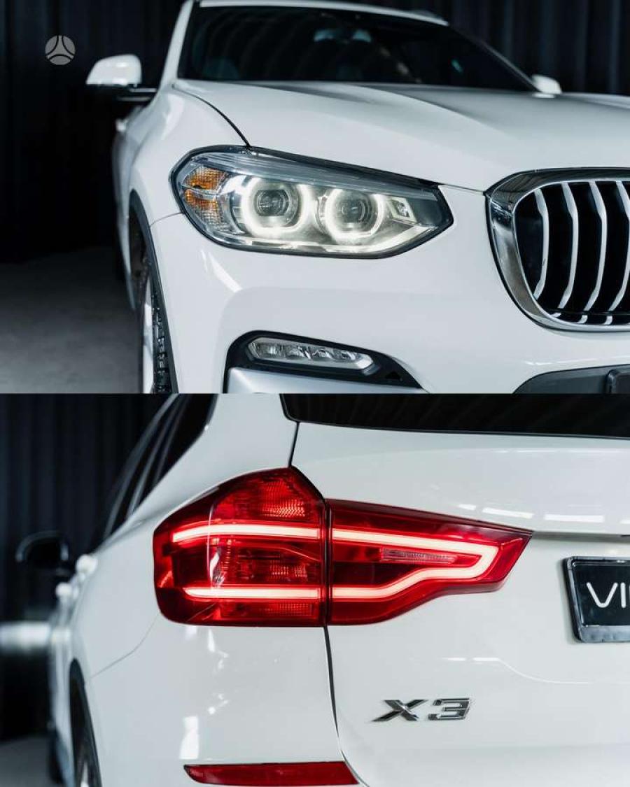 Balts BMW X3 2019 Viļņa, ar dzinēja tilpumu 2.00 L un nobraukumu 110 tūkst. km par 19999 €, foto 9 vietnē AUTOMOTO.COM.LV